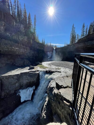 Crescent Falls - Discover Nordegg, AB
